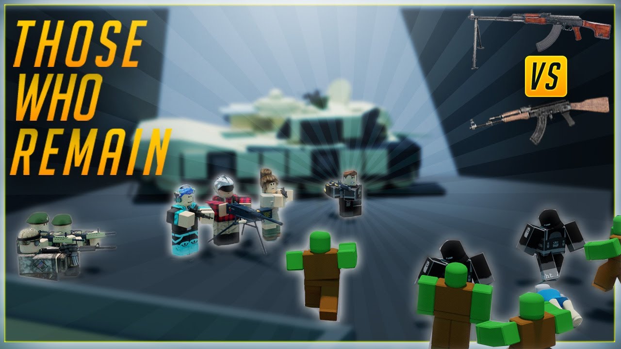 Ak-47 vs RPK comparison | Those Who Remain- Roblox - YouTube
