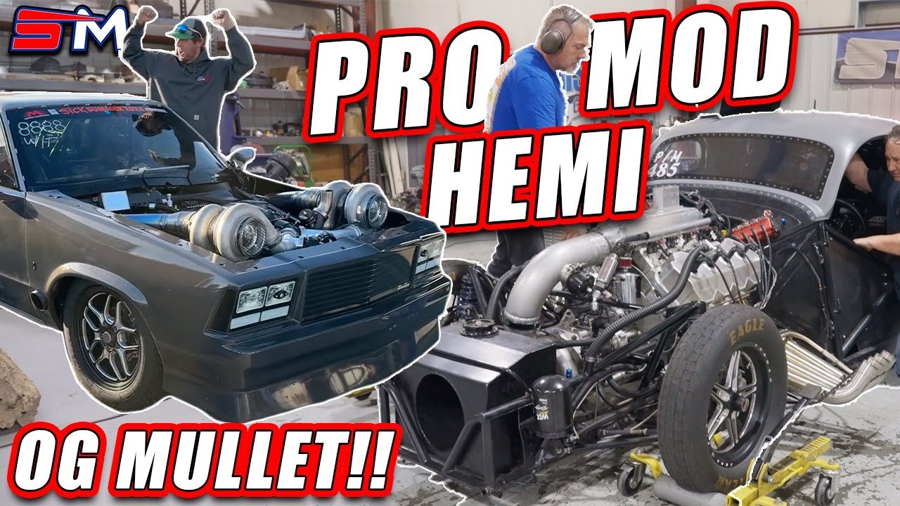 OG MULLET IS BACK AND FAST!!! + Pro Mod Hemi First Ever Start and Tune ...