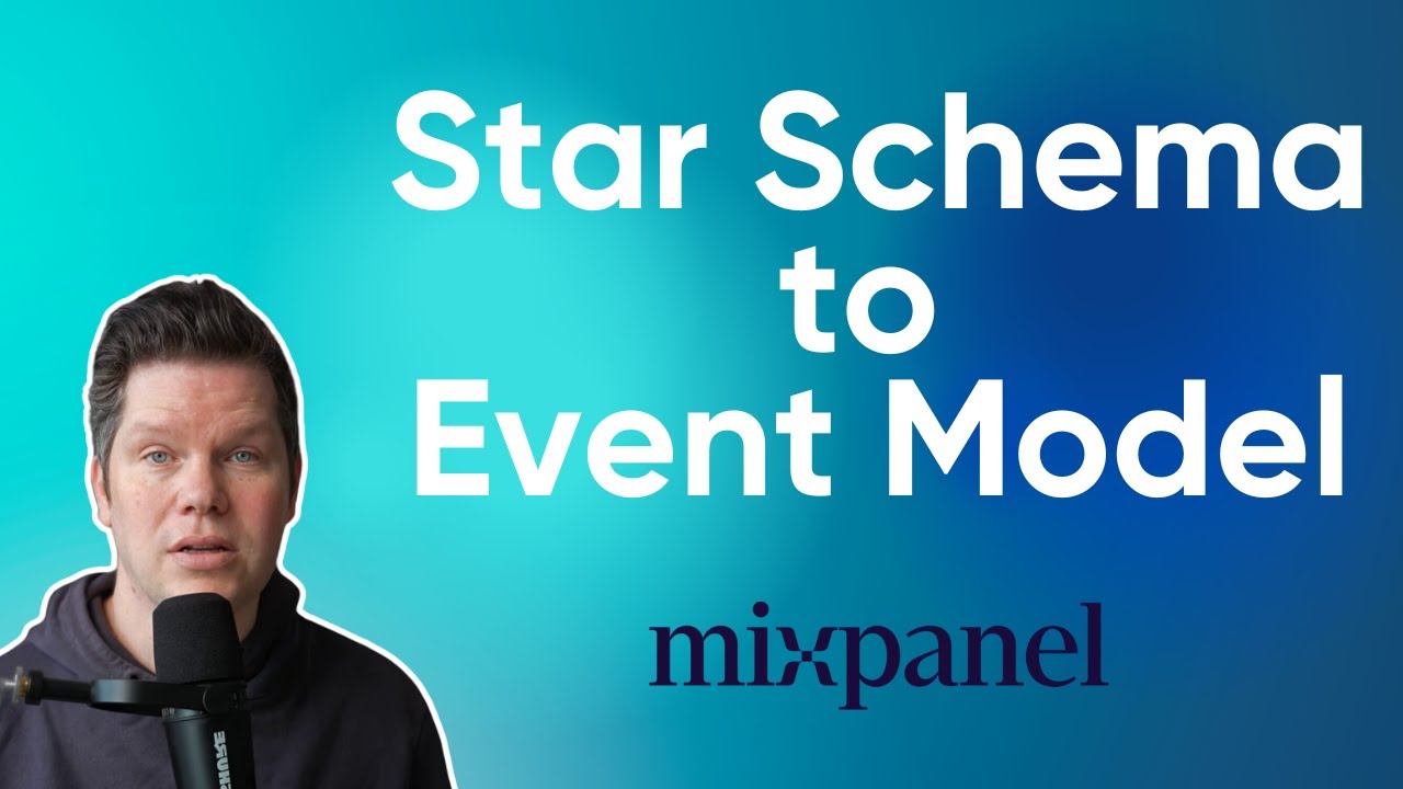 How do we get from a star schema to an event model to support self ...