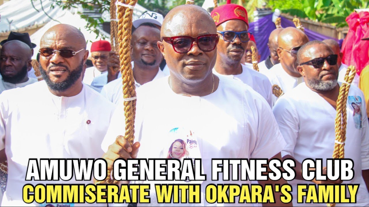 e-PHOTOBOOK: AMUWO GENERAL FITNESS CLUB COMMISERATE WITH OKPARA'S ...