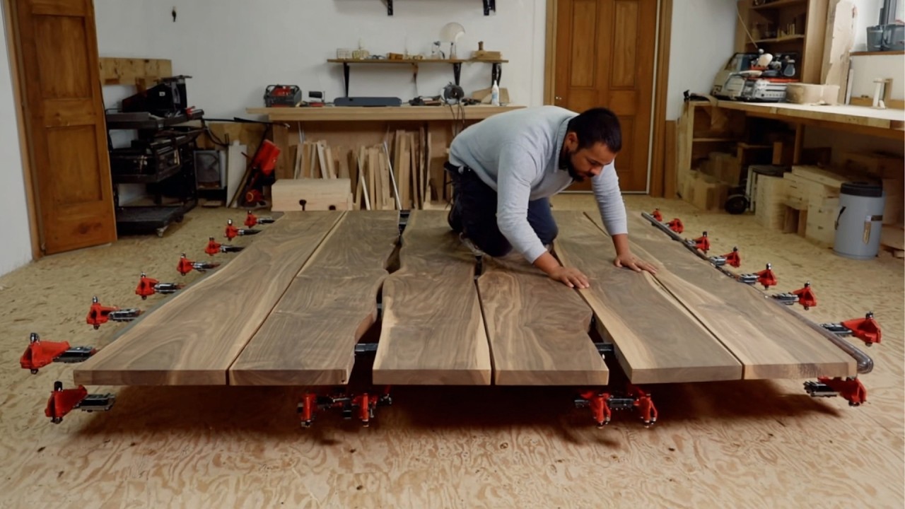 Man Transforms Wooden Boards into Masterpieces | Chinese Woodworking by ...