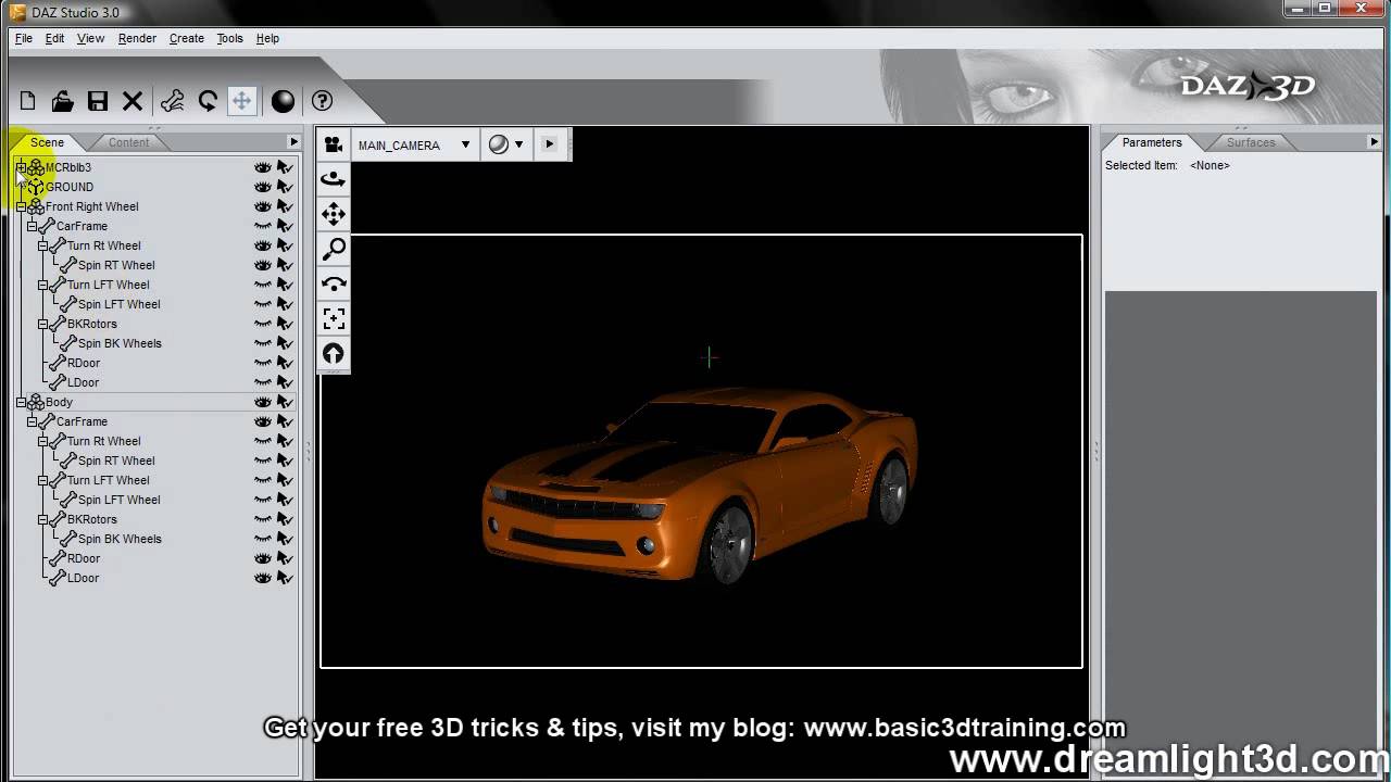 Vrooom... Getting your DAZ Studio car animation realistic - part 1 of 2 ...