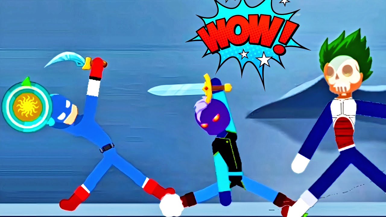 STICKMAN FIGHT ANIMATION GAME | SUPER ACTION HERO GAME | STICKMAN PC ...