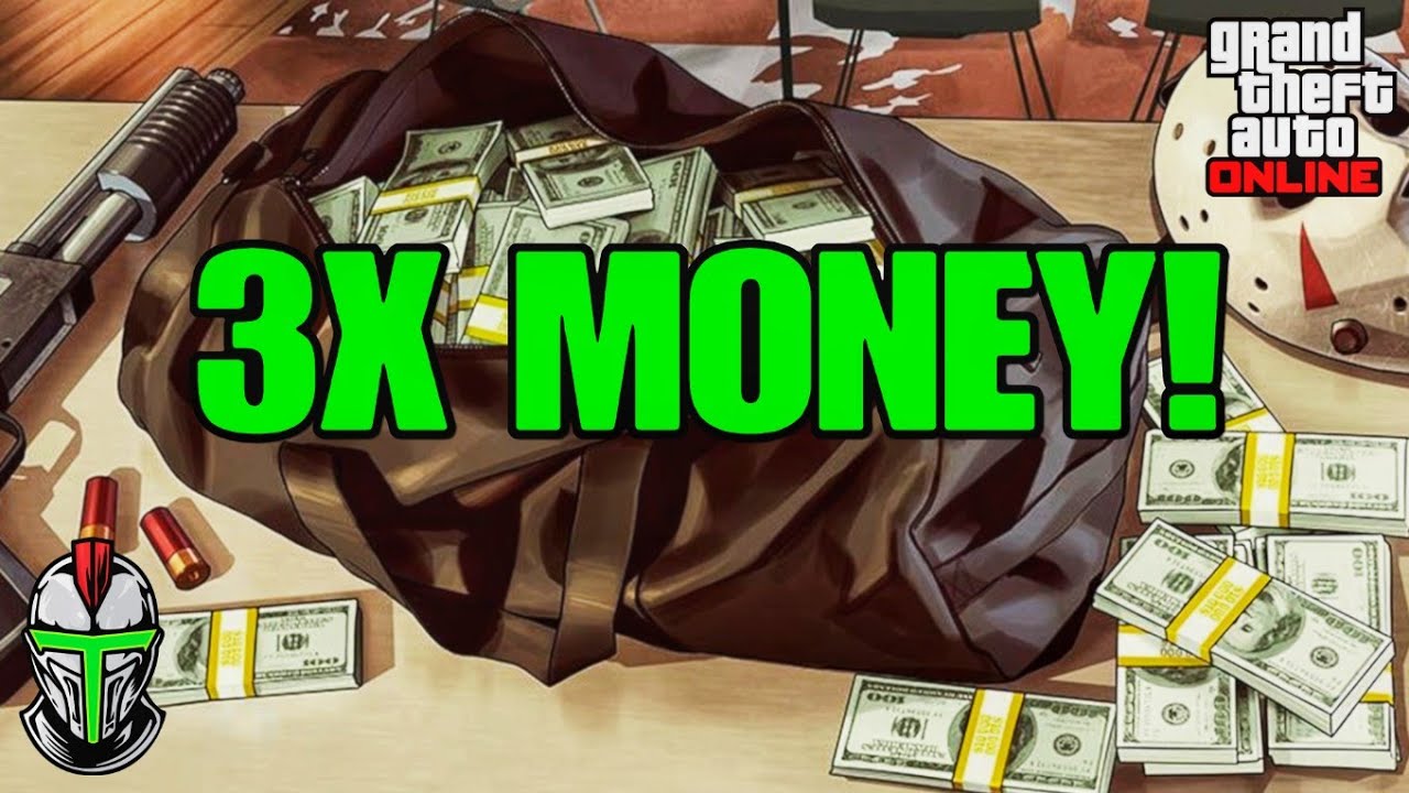 GTA 5 Online - 3X MONEY! - YouTube