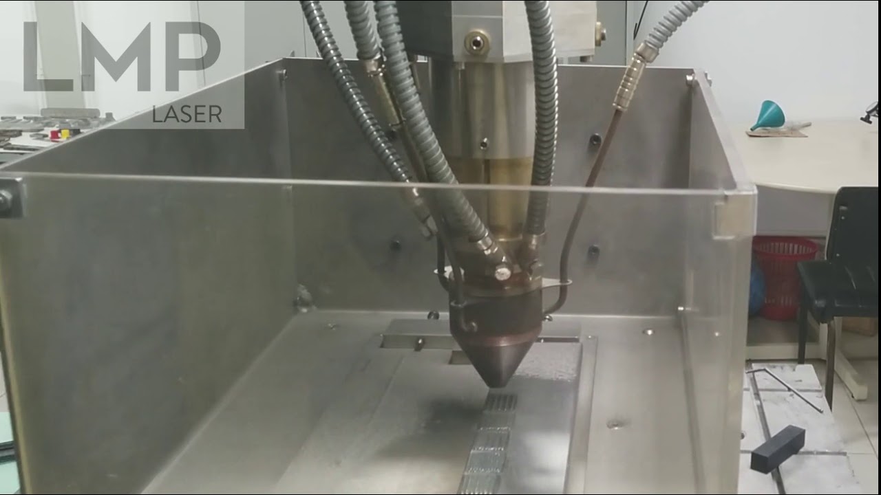Laser Cladding of INCONEL 625 - YouTube