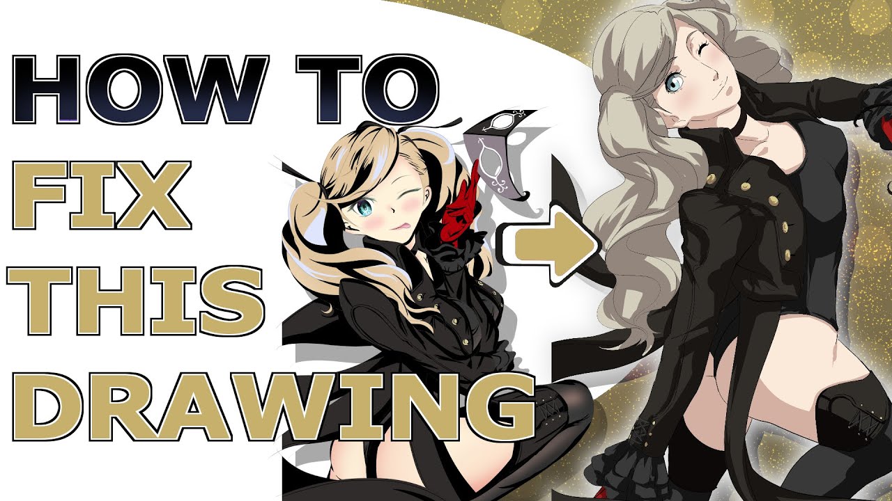 Fixing My Own Art Mistakes - How to Draw - YouTube
