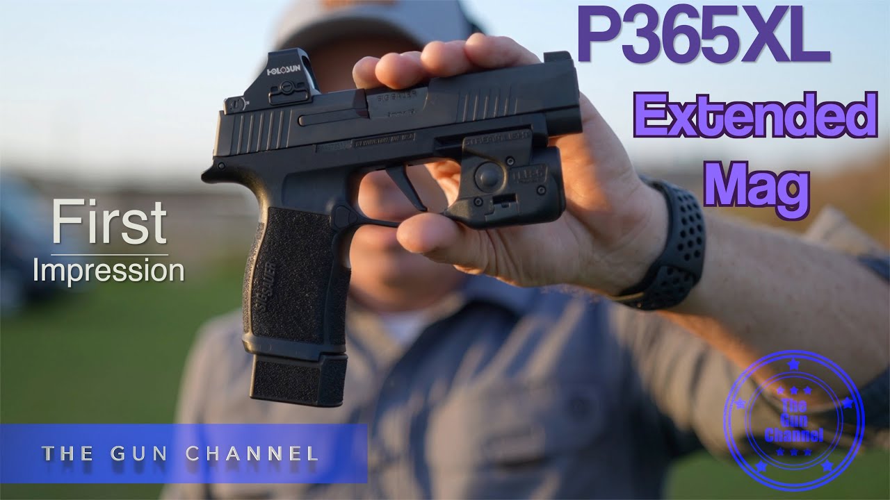 P365xl Extended 15 Round Magazine First Impression Its Great! - YouTube