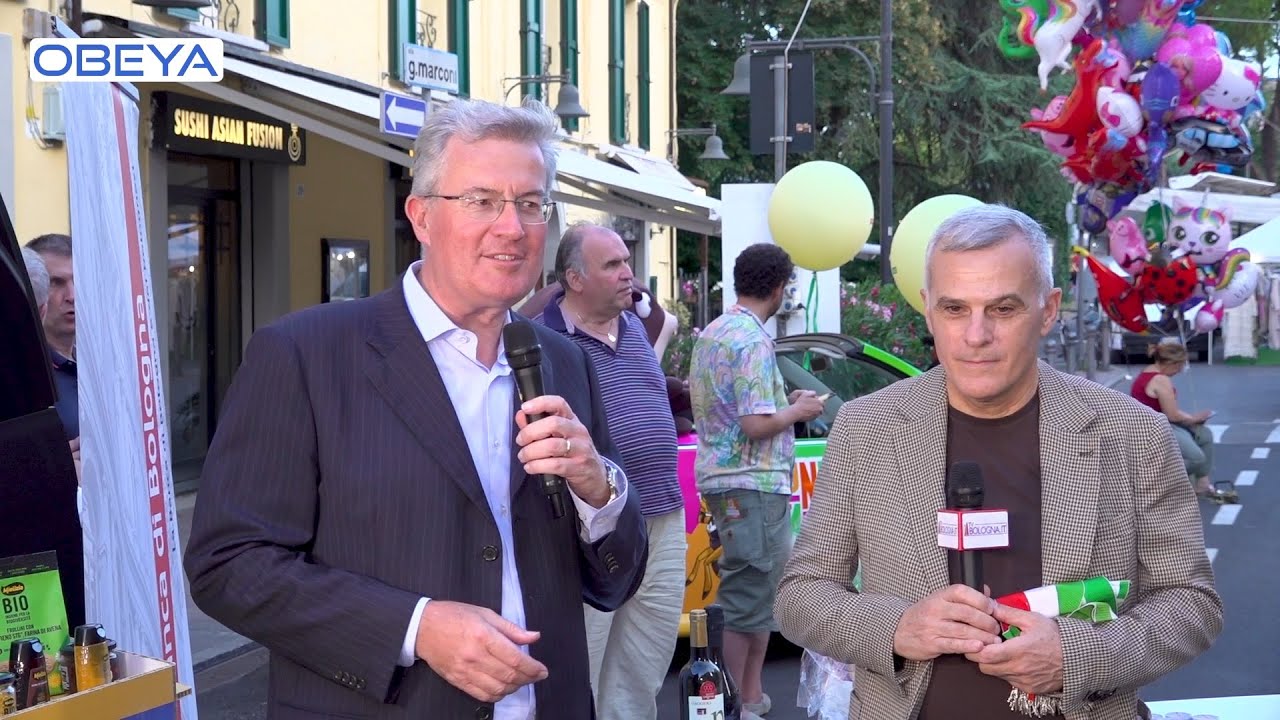OBEYA Festa del gelato a Casalecchio di Reno - YouTube