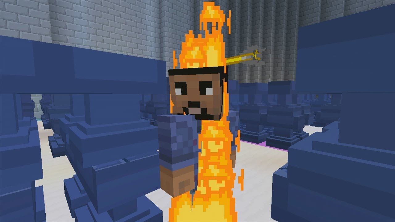 Minecraft Xbox - Anvil Drop - Mini-Game (2) - YouTube