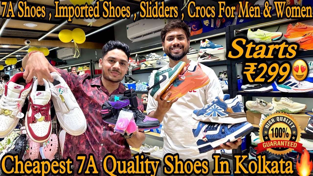 Cheapest 7A Quality Shoes In Kolkata | Kolkata Shoes Market | Update ...
