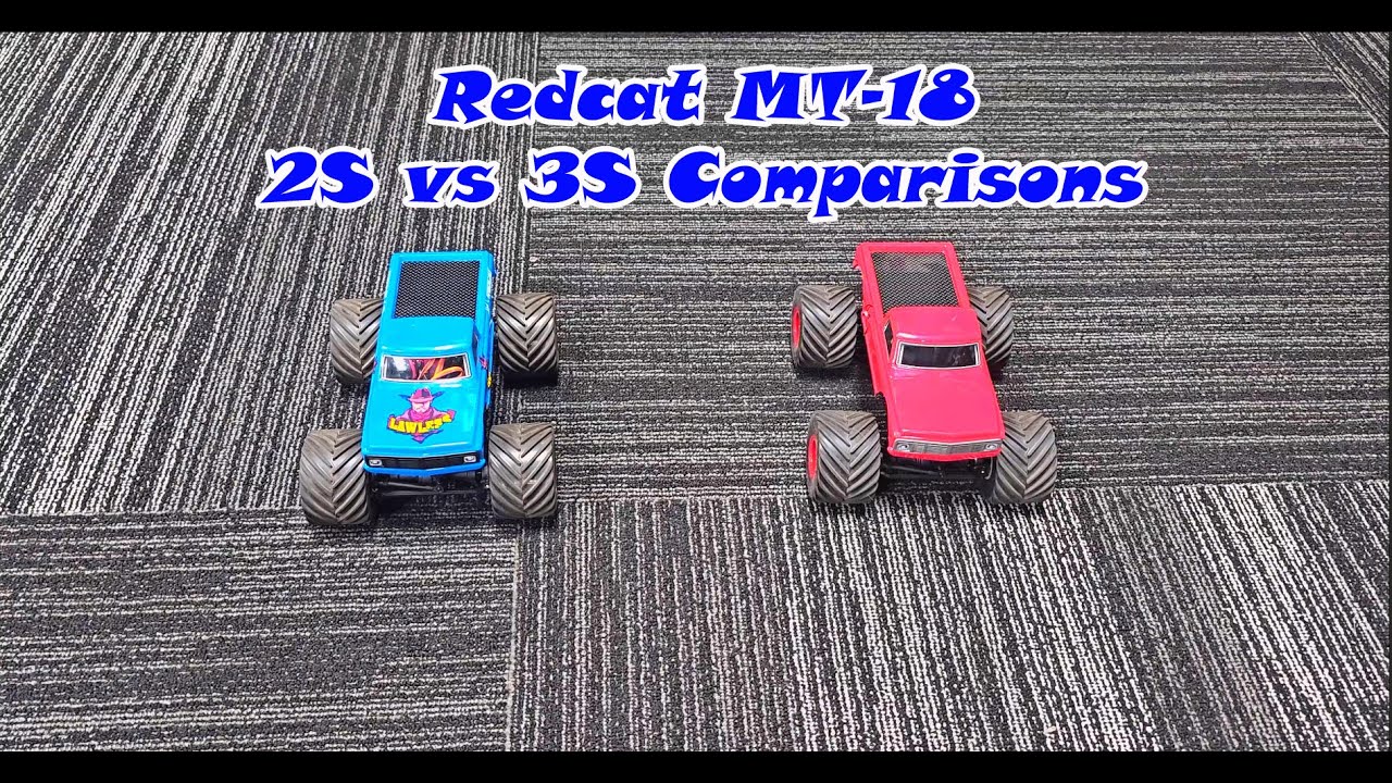 Redcat MT18 2S Vs 3S Lipo Comparison YouTube redcat-mt18-2s-vs-3s-lipo-comparison-youtube