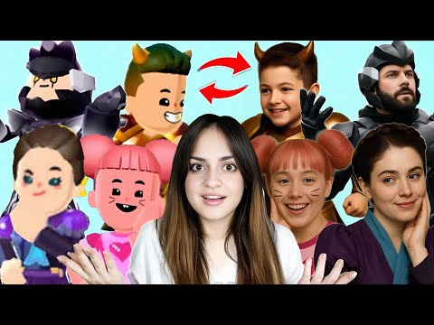 PK XD KARAKTERLERİNİN GERÇEK HAYATTAKİ HALLERİ ! PETLERDE VAR !? | ÖZGÜŞ TV