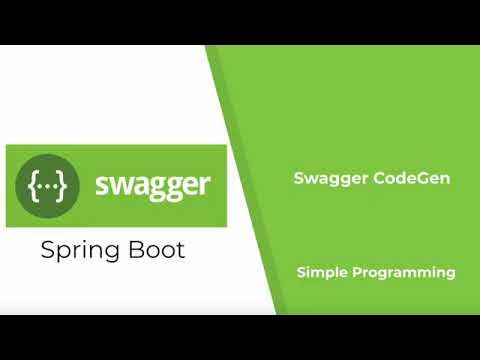 Spring boot- Swagger CodeGen - YouTube