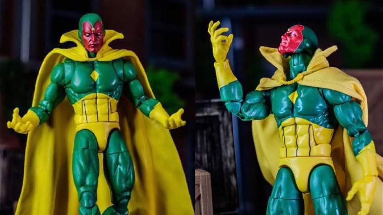 New marvel legends retro vision in hand images - YouTube