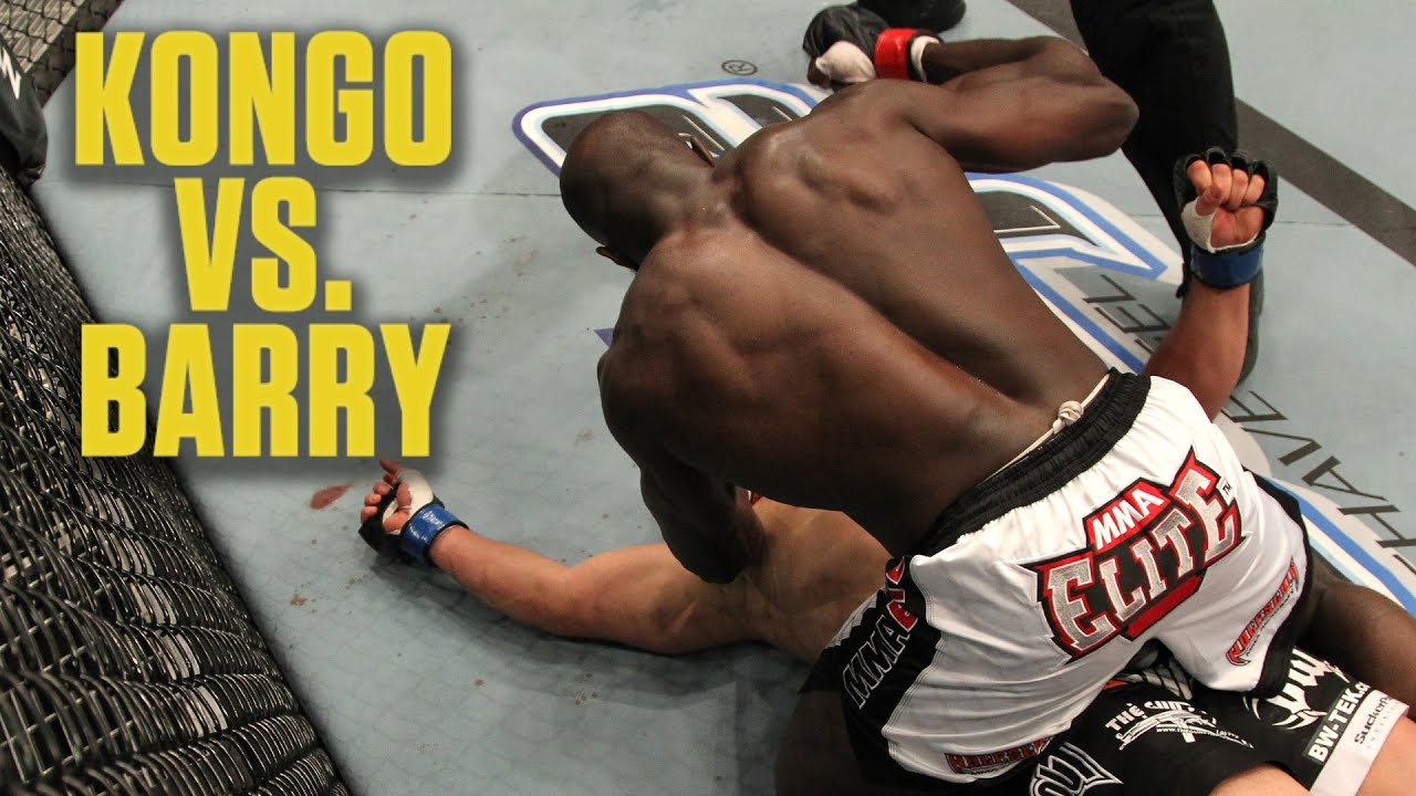 The iconic ending to Cheick Kongo vs. Pat Barry | ESPN MMA - YouTube