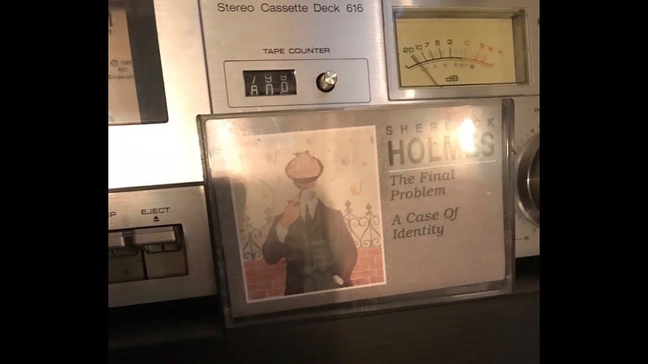 Sherlock Holmes The Final Problem (Orson Welles as Moriarty) Cassette ...