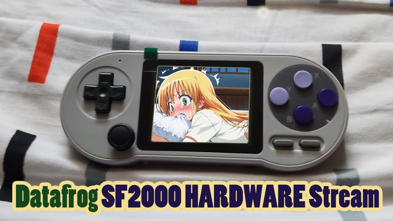 Datafrog SF2000 Unboxing And Turning On (clipped from livestream) - YouTube