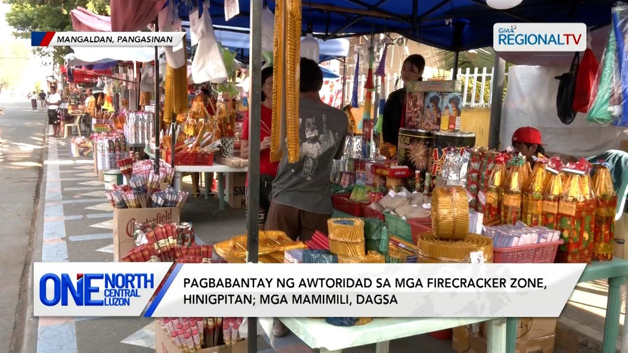 Pagbabantay ng awtoridad sa mga firecracker zone, hinigpitan | One ...