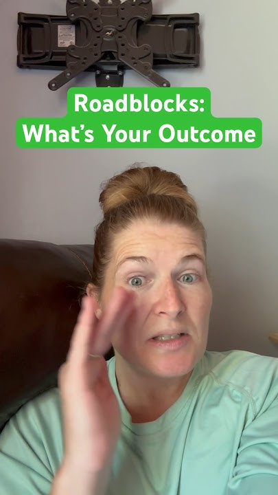Roadblocks can be frustrating! Do not let someone’s roadblock hold you back from what you want ️ ...