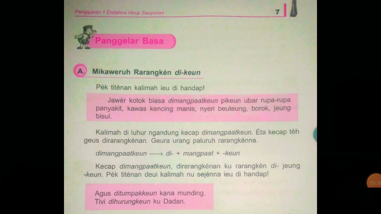 Rarangken di-keun (Bahasa Sunda kelas 4) - YouTube