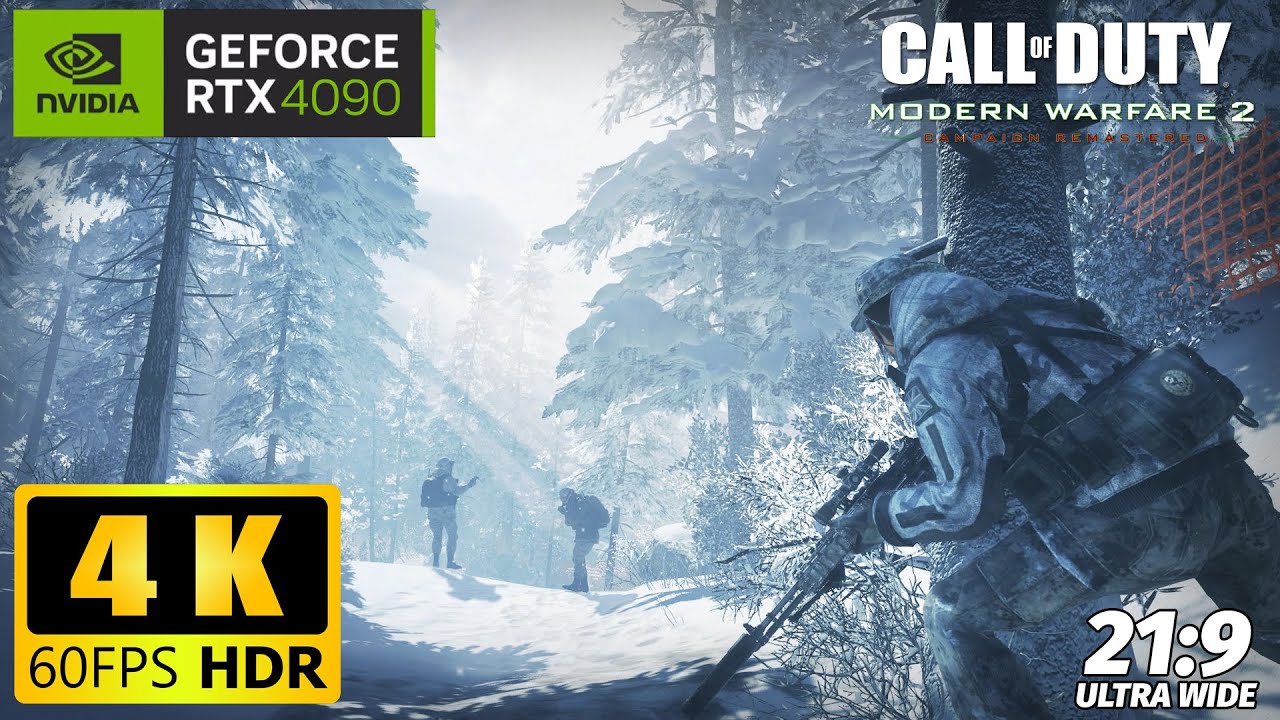 CALL OF DUTY : MW2 remastered | Contingency | 21:9 4K 60FPS Ultra ...