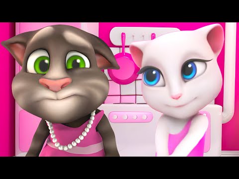 TIME FOR A MAKEOVER! 👗 😍 | TALKING TOM SHORTS | WildBrain Kids