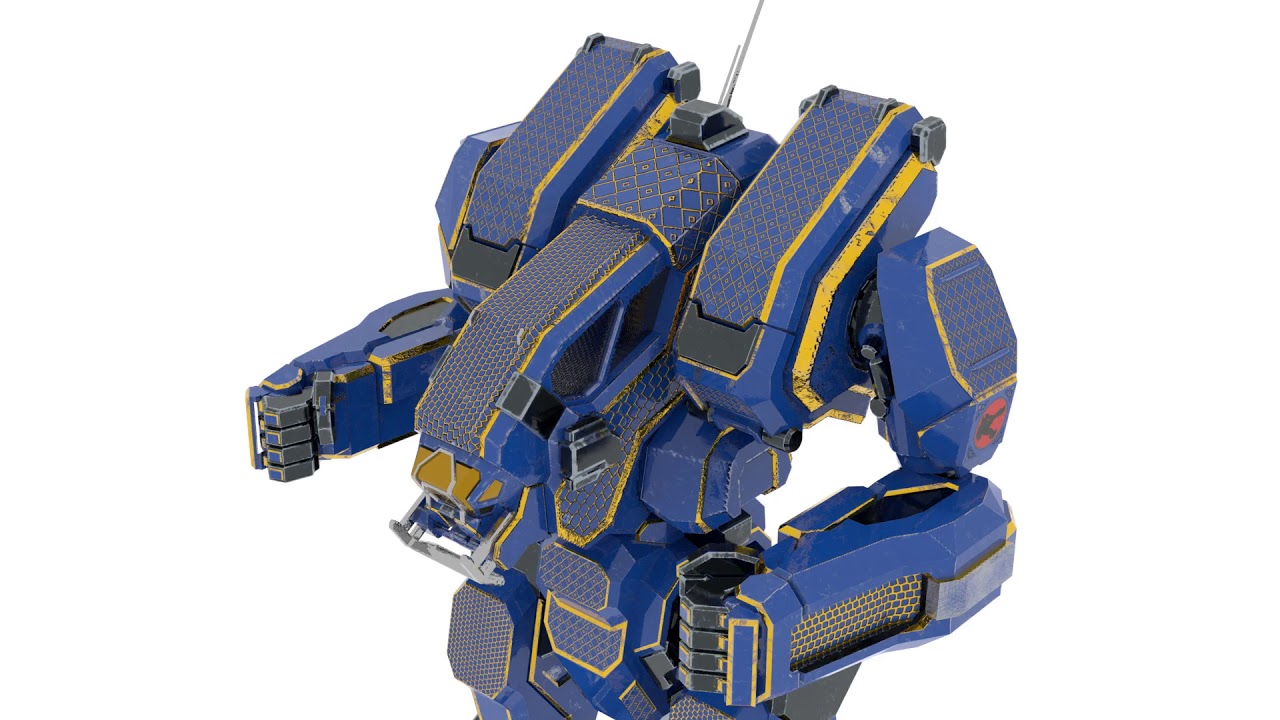 MWO Fan Art: Col. Jamie Wolf's Archer - YouTube