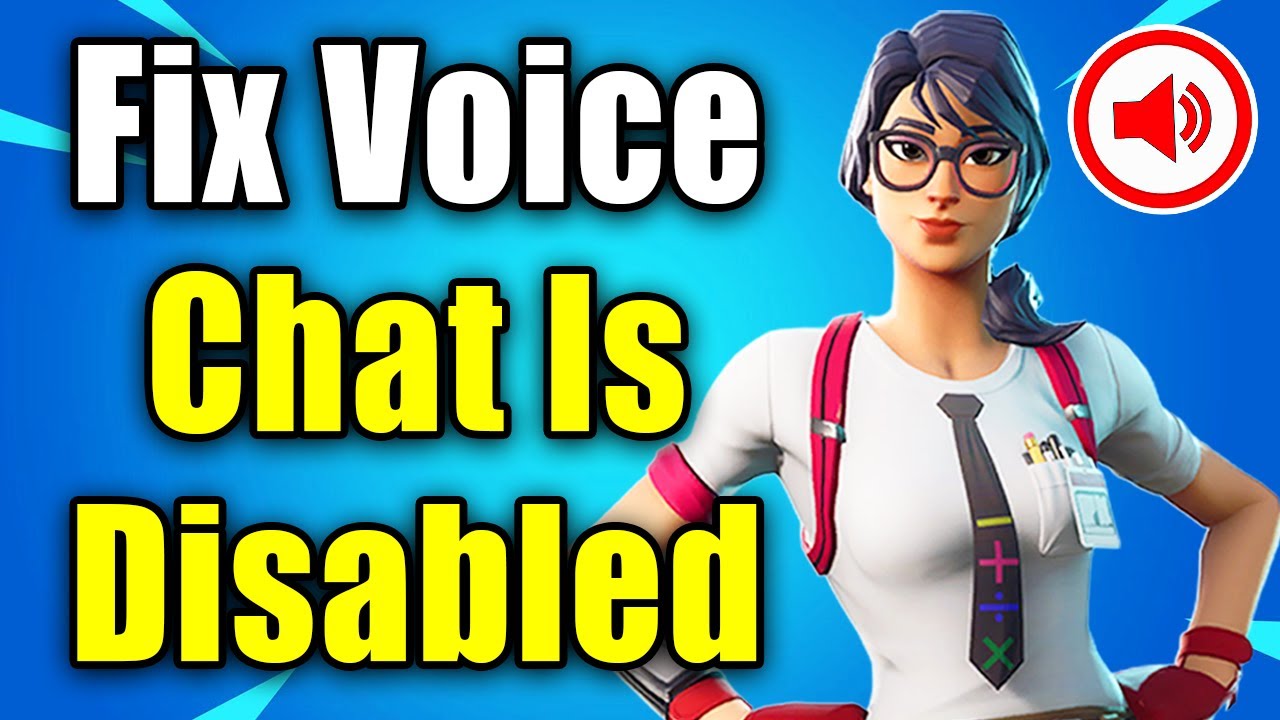 How To Fix Voice Chat Disabled In Fortnite Due To Parental Controls ...