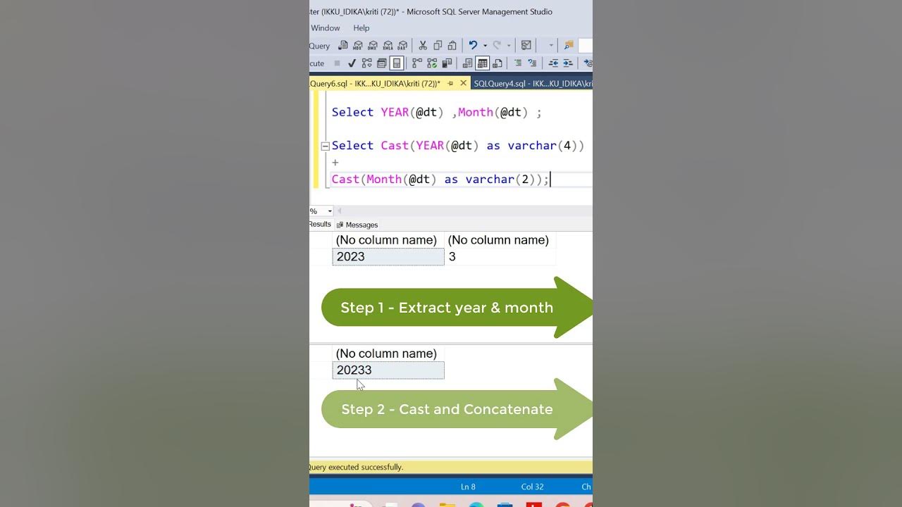 Sql Trick Date Formatting Made Easy Sqltips Youtube