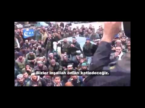 SURİYEDEKİ TÜRK MÜCAHİDİN HAYKIRIŞI