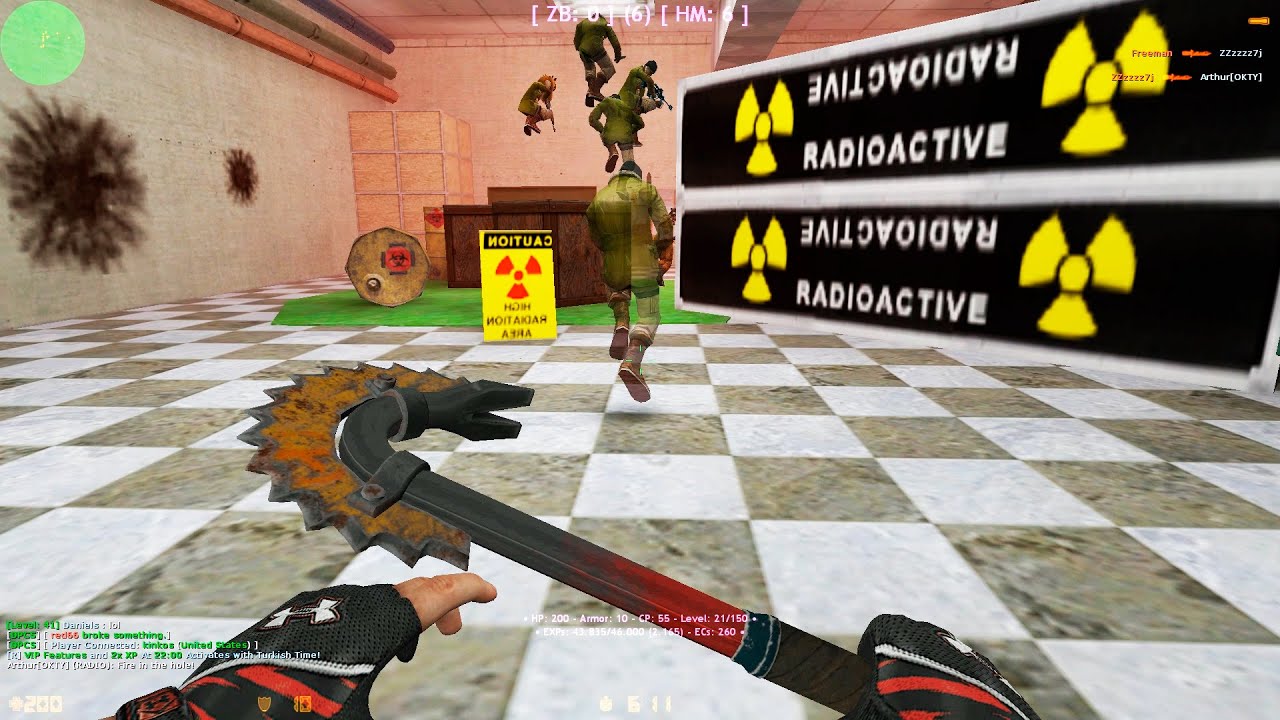 Counter-Strike 1.6: Dark Professional | Zombie Escape Summer | [CSO ...