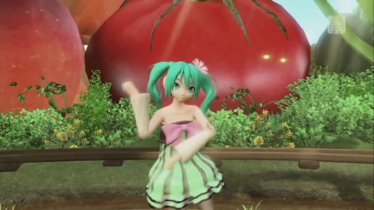 Hatsune Miku does jumpstyle - YouTube