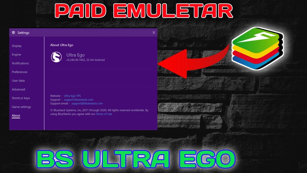 NEW BLUESTACKS 4 ULTRA EGO FPS EMULATOR | PAID EMULETAR FOR FRREE ...