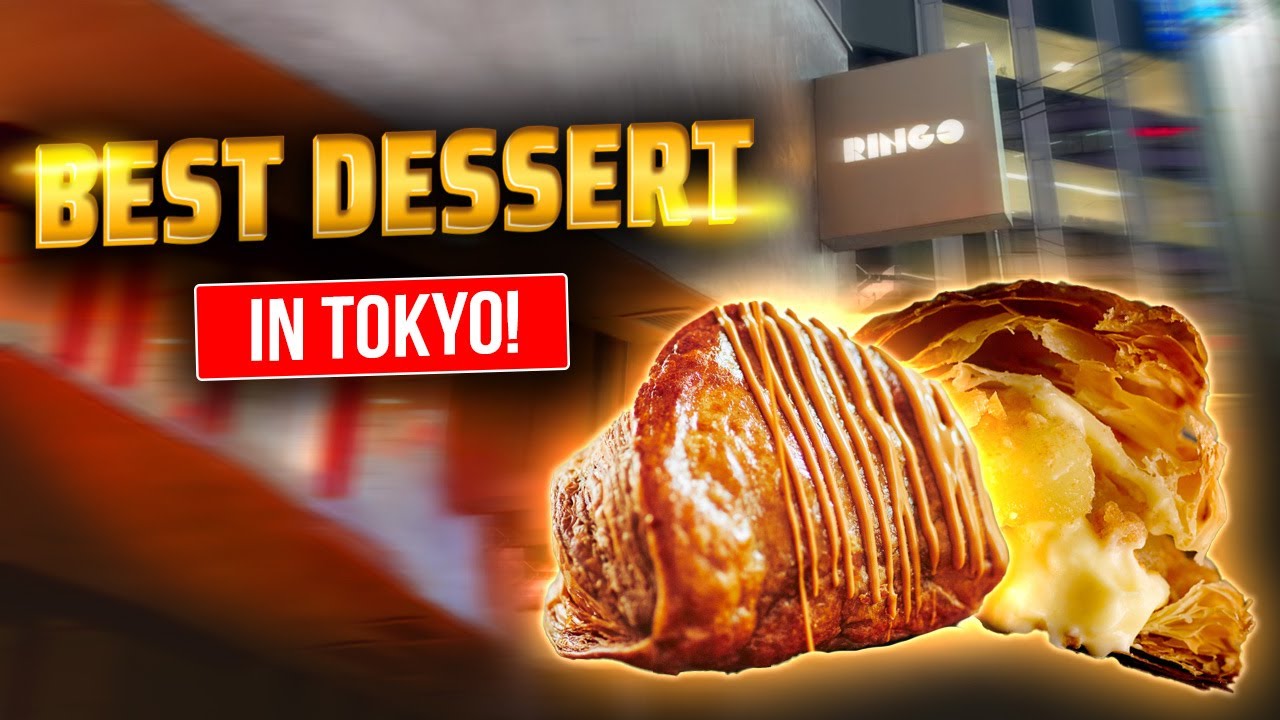 Must Try Food In Tokyo: Custard Apple Pie! - YouTube