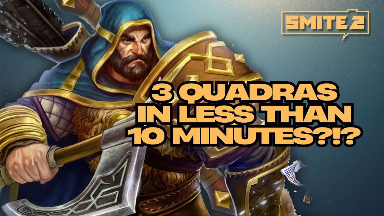 3 QUADRAS IN LESS THAN 10 MINUTES?!? SMITE 2 ULLR - YouTube