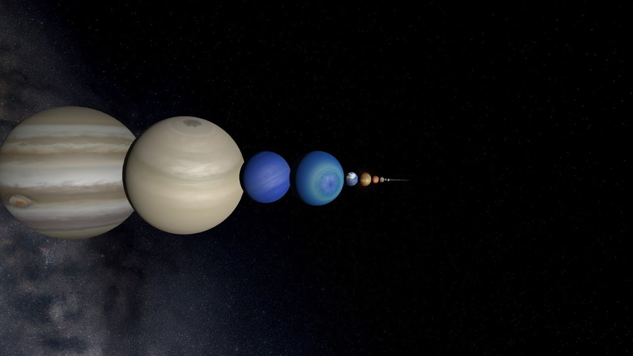 A trip through our solar system - YouTube