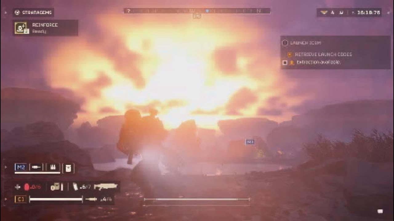 He didnt see it | Hell Divers 2 (#5) - YouTube