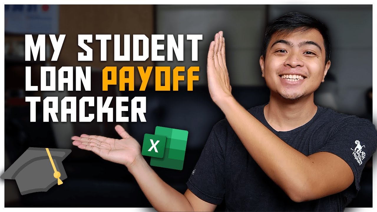 My Student Loan Payoff Tracker - MS Excel Spreadsheet - YouTube