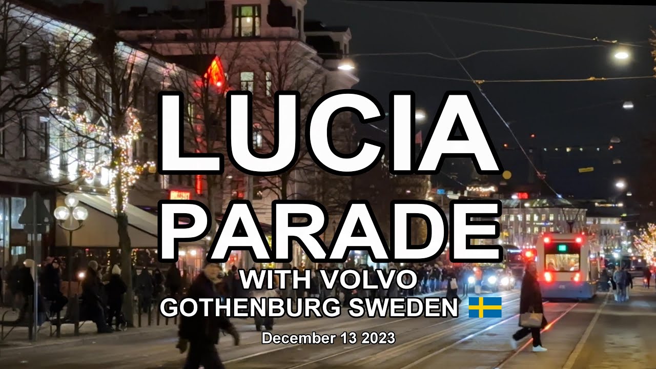 GOTHENBURG LUCIA PARADE 2023 (4K) - YouTube