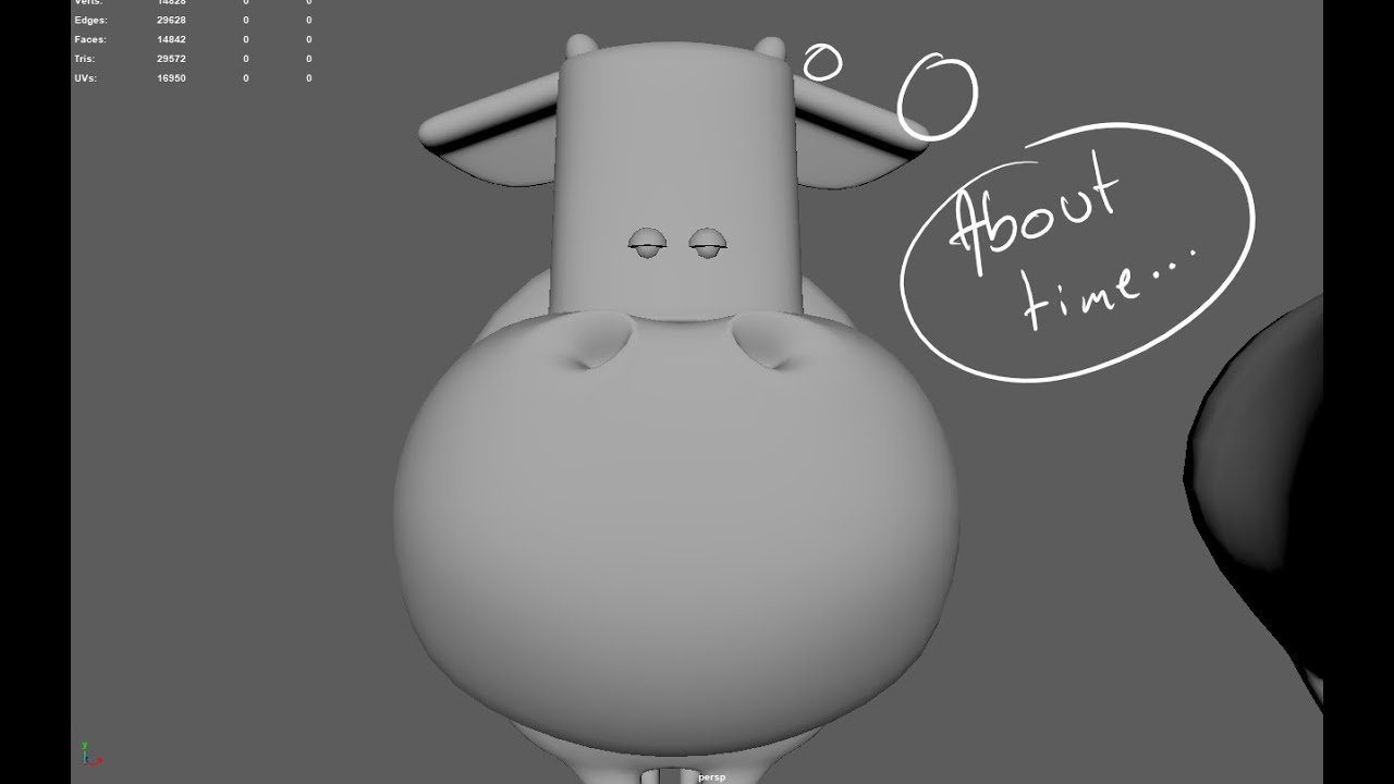 Stylized Character Box Modelling in Maya - Smooth mode - YouTube