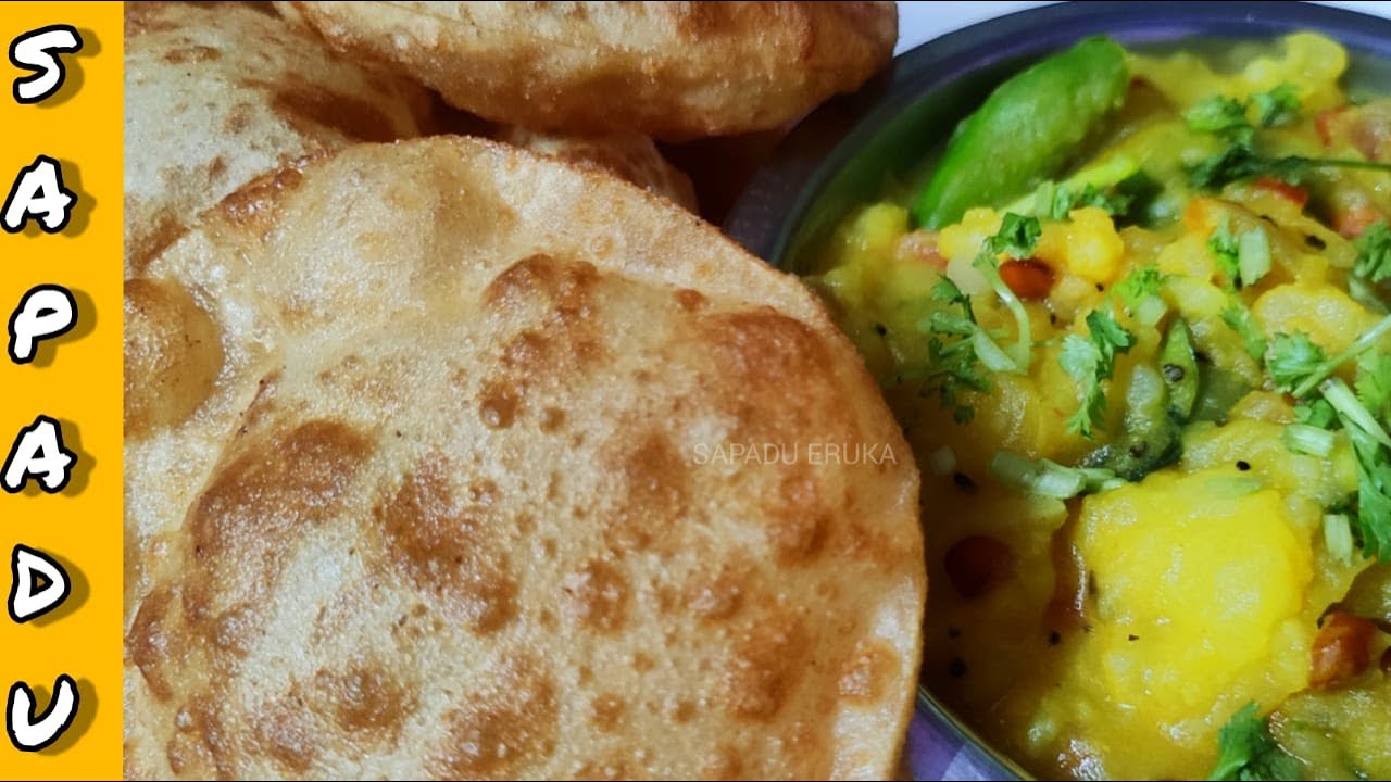 Poori Recipe | How to make Puffy & Soft Poori/Puri | Perfect Crispy ...