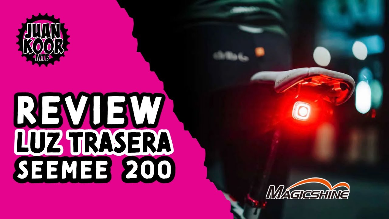 REVIEW 🎥 | 🚨LUZ TRASERA MAGICSHINE SEEMEE 200 - YouTube