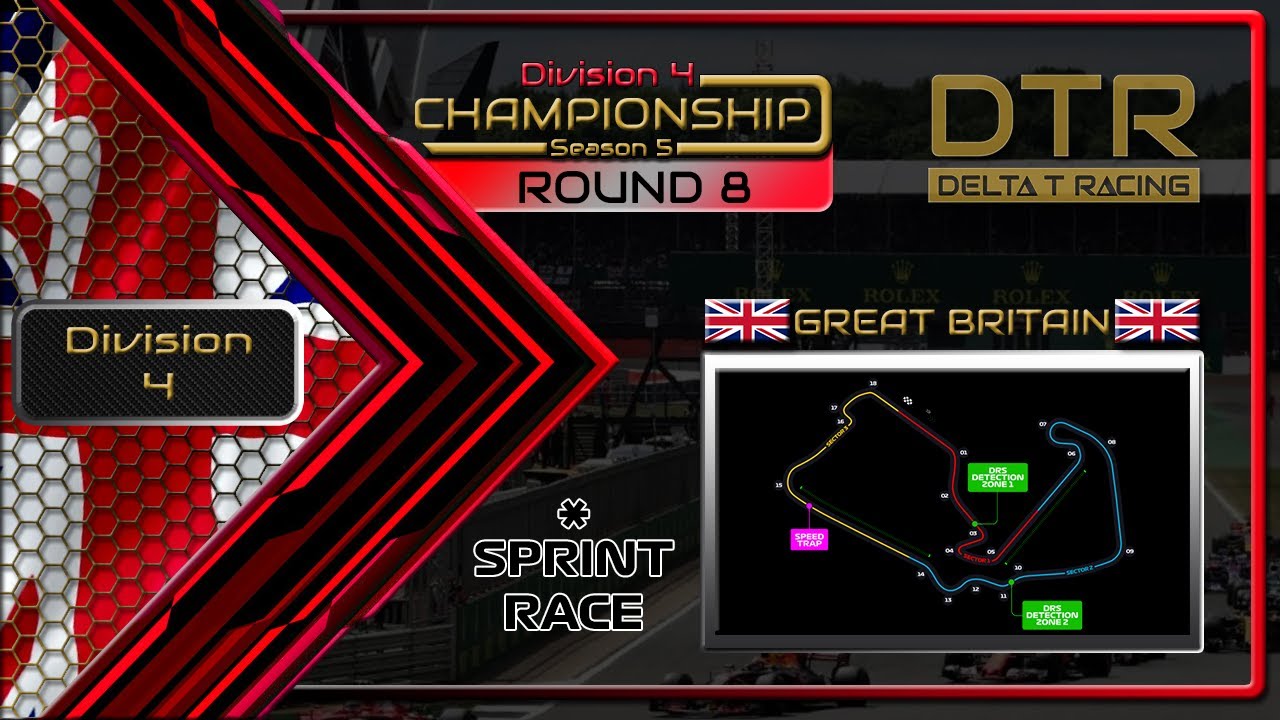 [DTR] Delta T Racing | S5 | Division 4 | Round 8 | Silverstone - YouTube