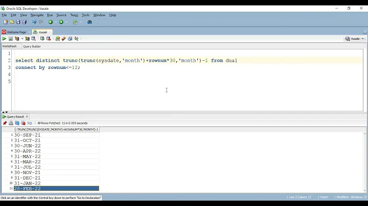 Solved Oracle Date Range 9to5Answer solved-oracle-date-range-9to5answer