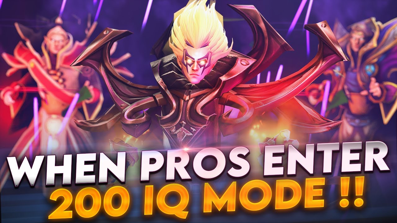 DOTA 2 - WHEN PROS ENTER 200 IQ MODE 16.0! (Smartest Plays & Next Level ...