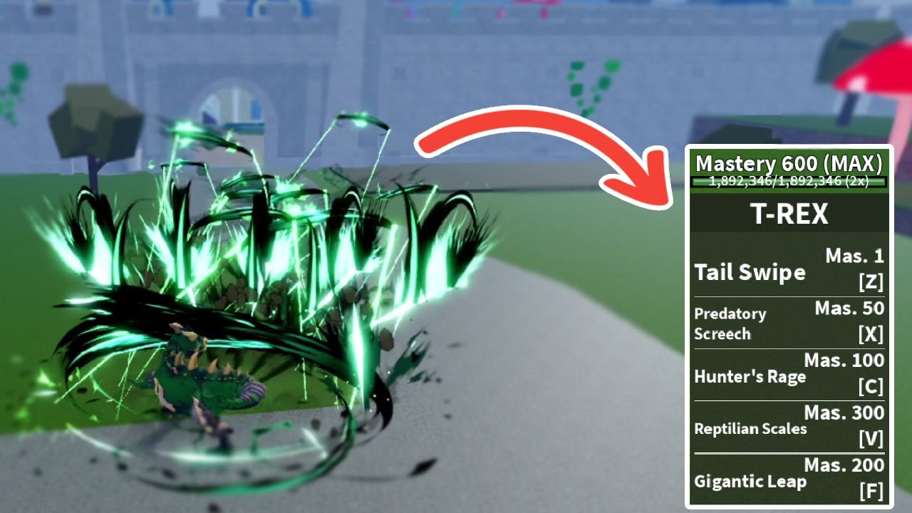600 Mastery on T-REX is BROKEN... - YouTube