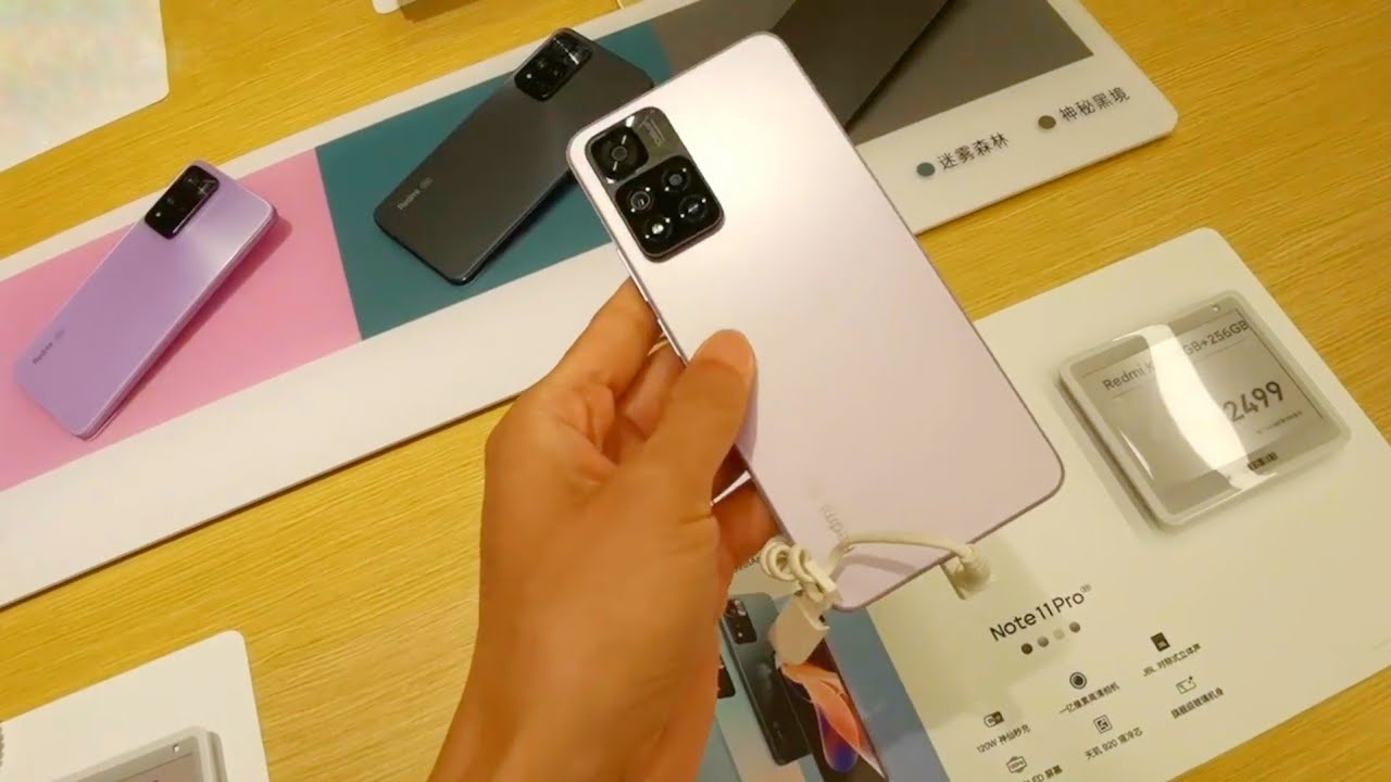 Redmi Note 11 Pro Unboxing All Color Variants - YouTube