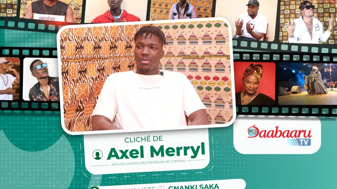 ÉMISSION CLICHÉ: Axel Merryl parle de sa carrière musicale et tout ce qu'il fait - YouTube