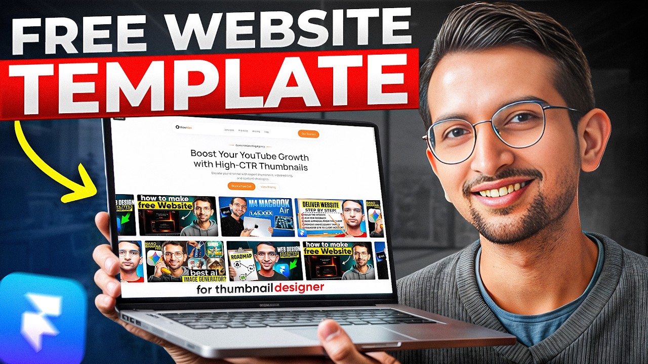 Free Portfolio Website for Thumbnail Designers and Video Editors | No ...