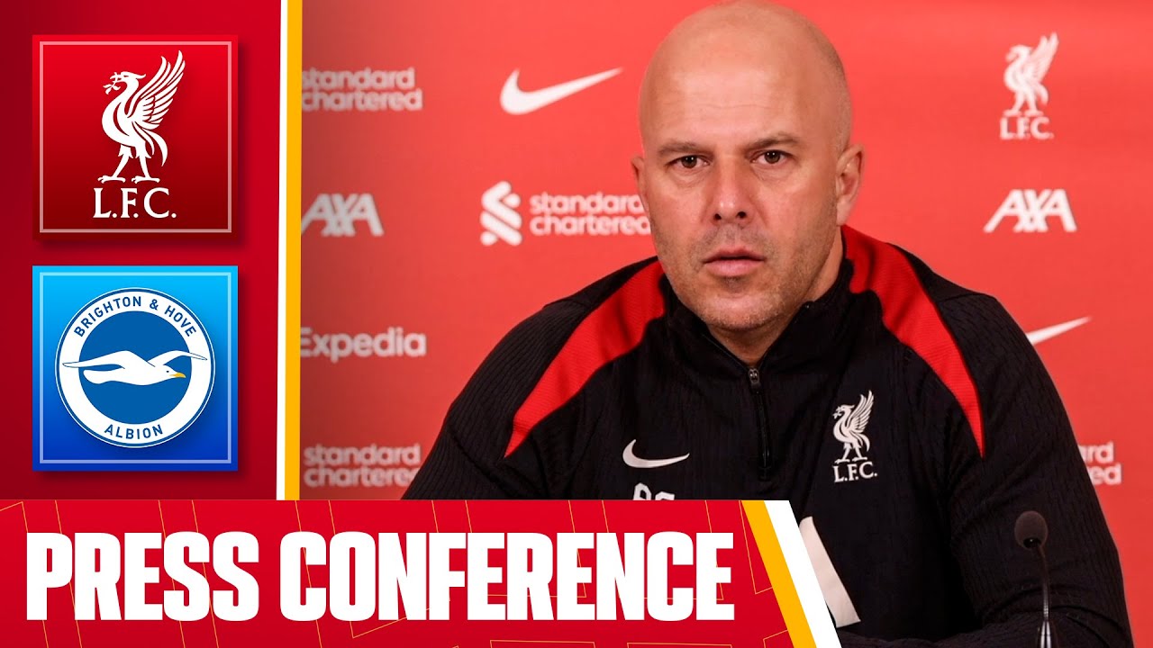 Arne Slot Pre-Match Press Conference | Liverpool v Brighton - YouTube